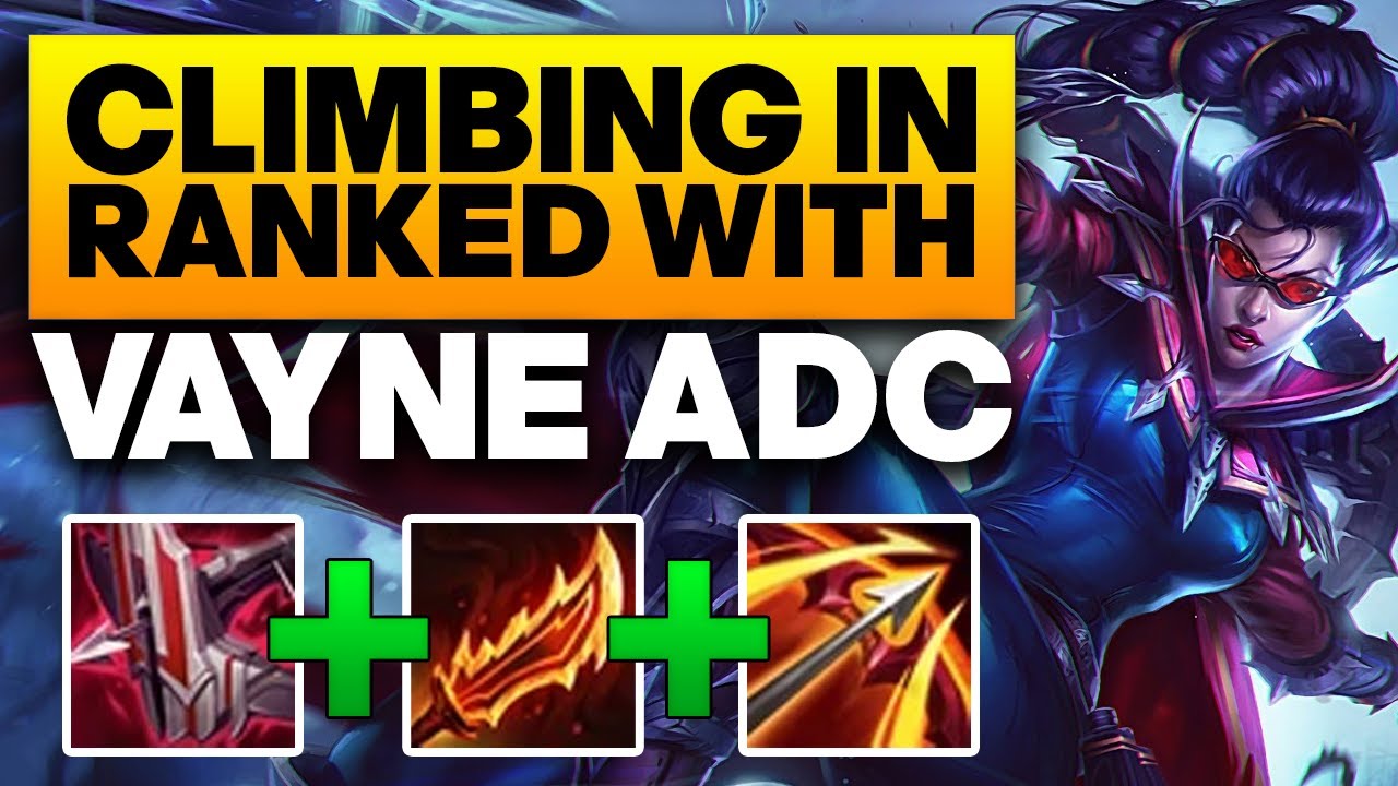 This is how a Master plays Vayne - Vayne ADC Gameplay - YouTube