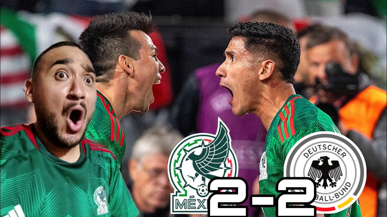 TREMENDO PARTIDAZO | Mexico vs Alemania Reaccion | Partido Amistoso ...