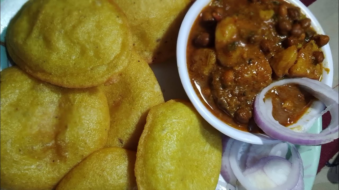 tasty dhuska and sabji || Jharkhand special dhuska recipe|| dhuska by ...