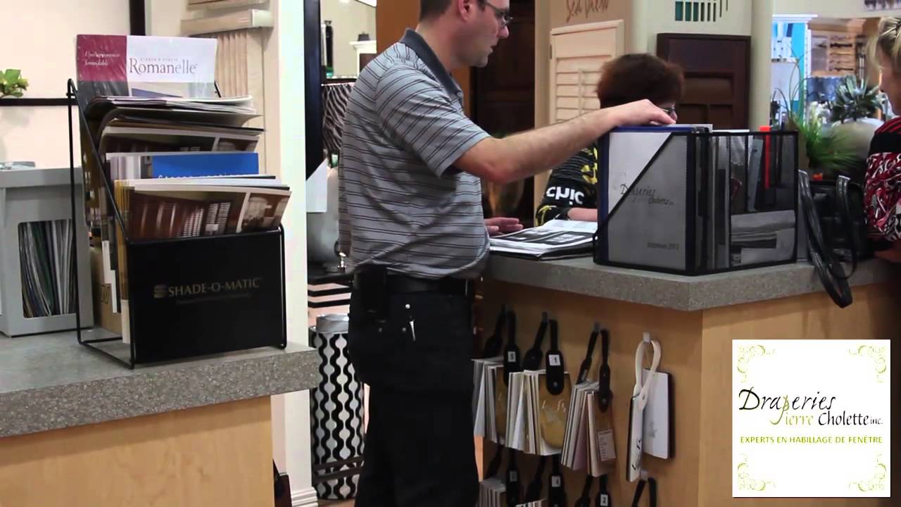 Draperies Pierre Cholette - YouTube