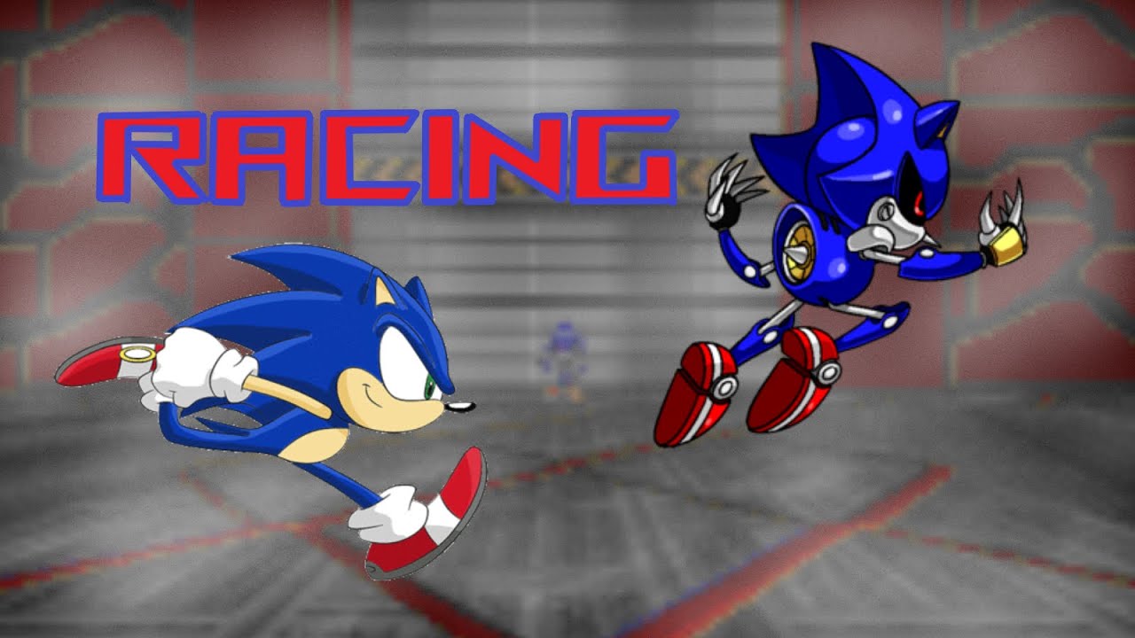 A race between Modern Sonic and Metal Sonic - YouTube