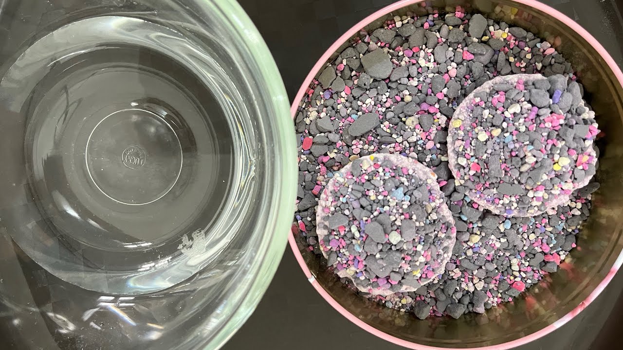 ASMR BS Pebbles + GymChalk Reform Water Crumblies #foryourpage #viral # ...