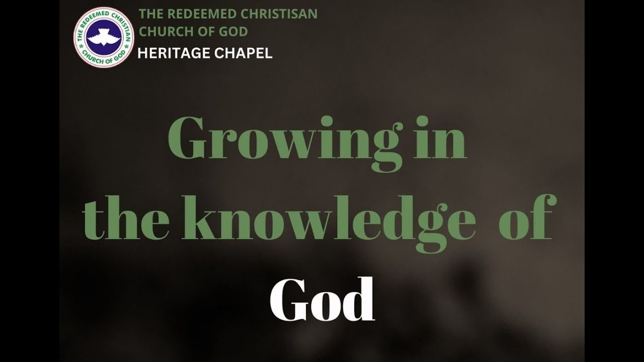 RCCG Heritage Chapel Bible Study: March 29th, 2023 - YouTube