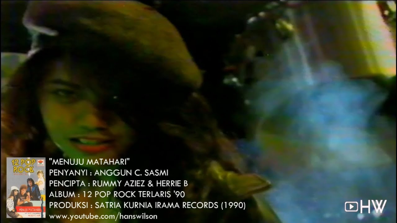Anggun C Sasmi - Menuju Matahari (1990) with interview - YouTube