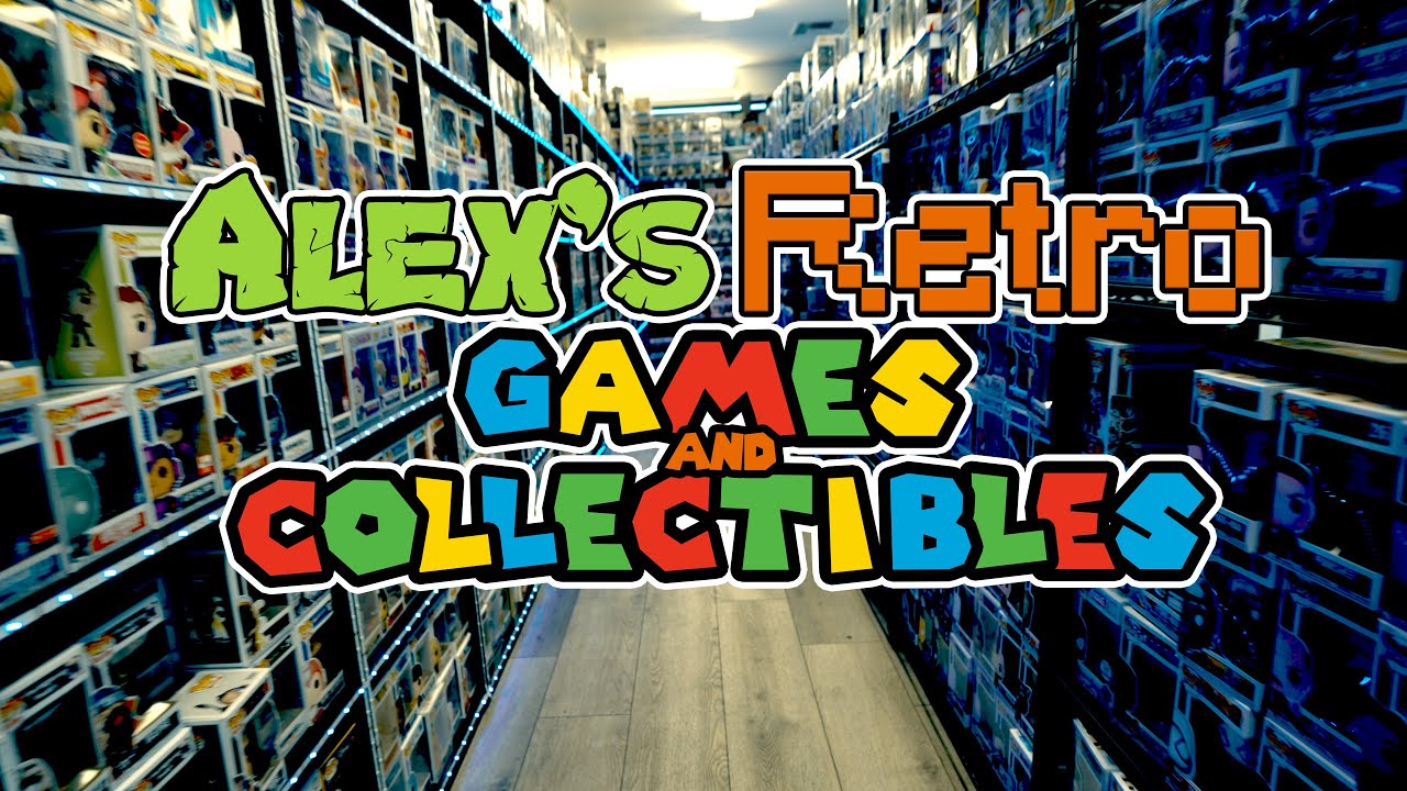 Alex's Retro Games & Collectibles - YouTube