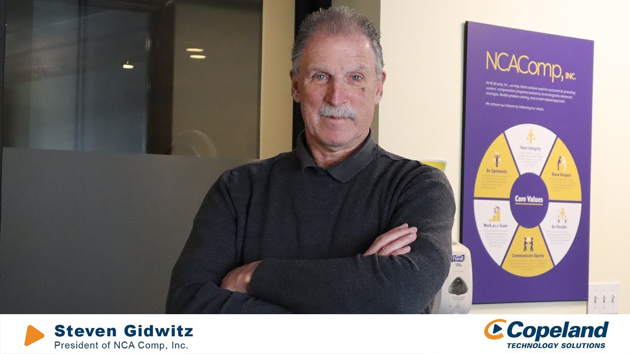 Copeland Customer Testimonial - Steven Gidwitz of NCAComp, Inc. - YouTube