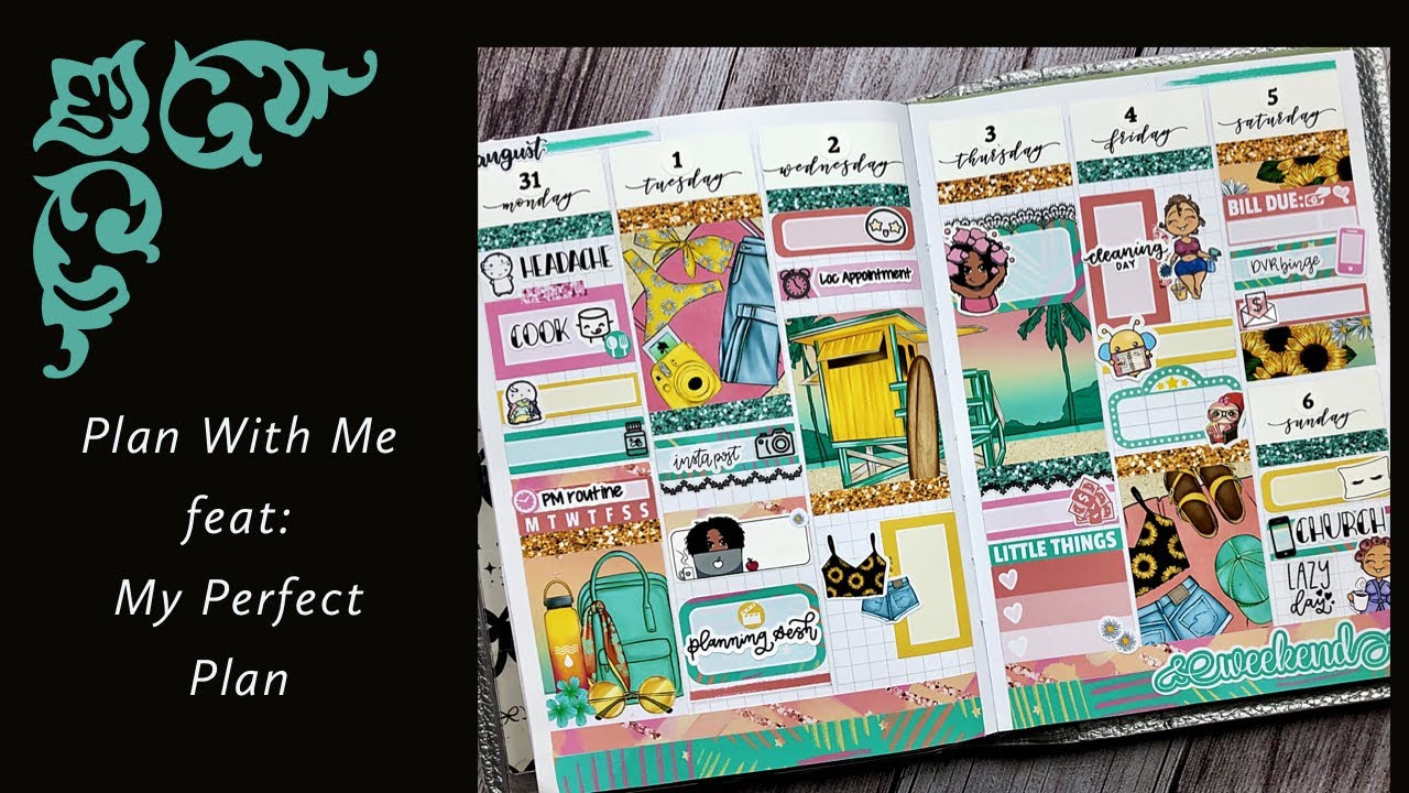 Plan With Me |Print Pressions B6 feat: My Perfect Plan |Tiffsplanit ...