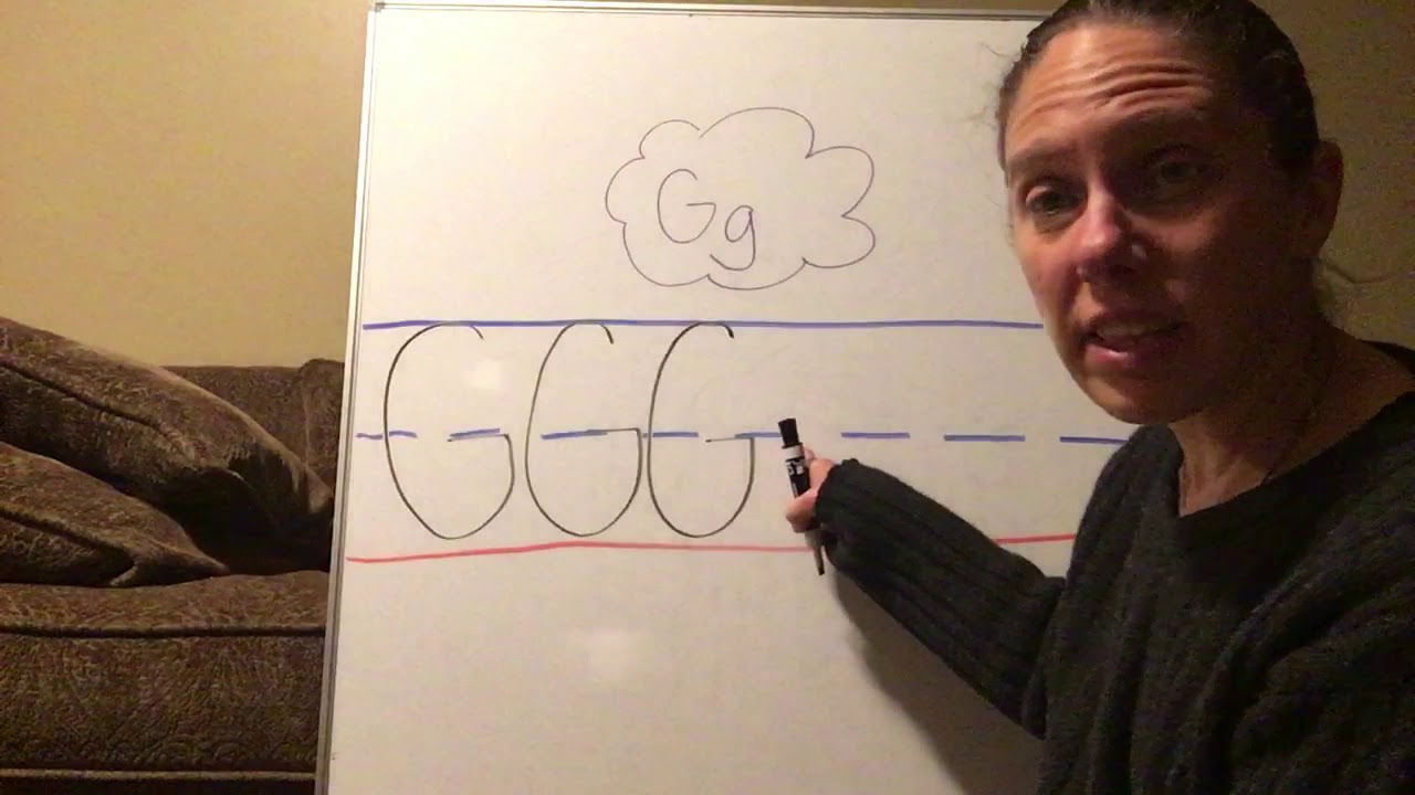 Letter G Tutorial - YouTube