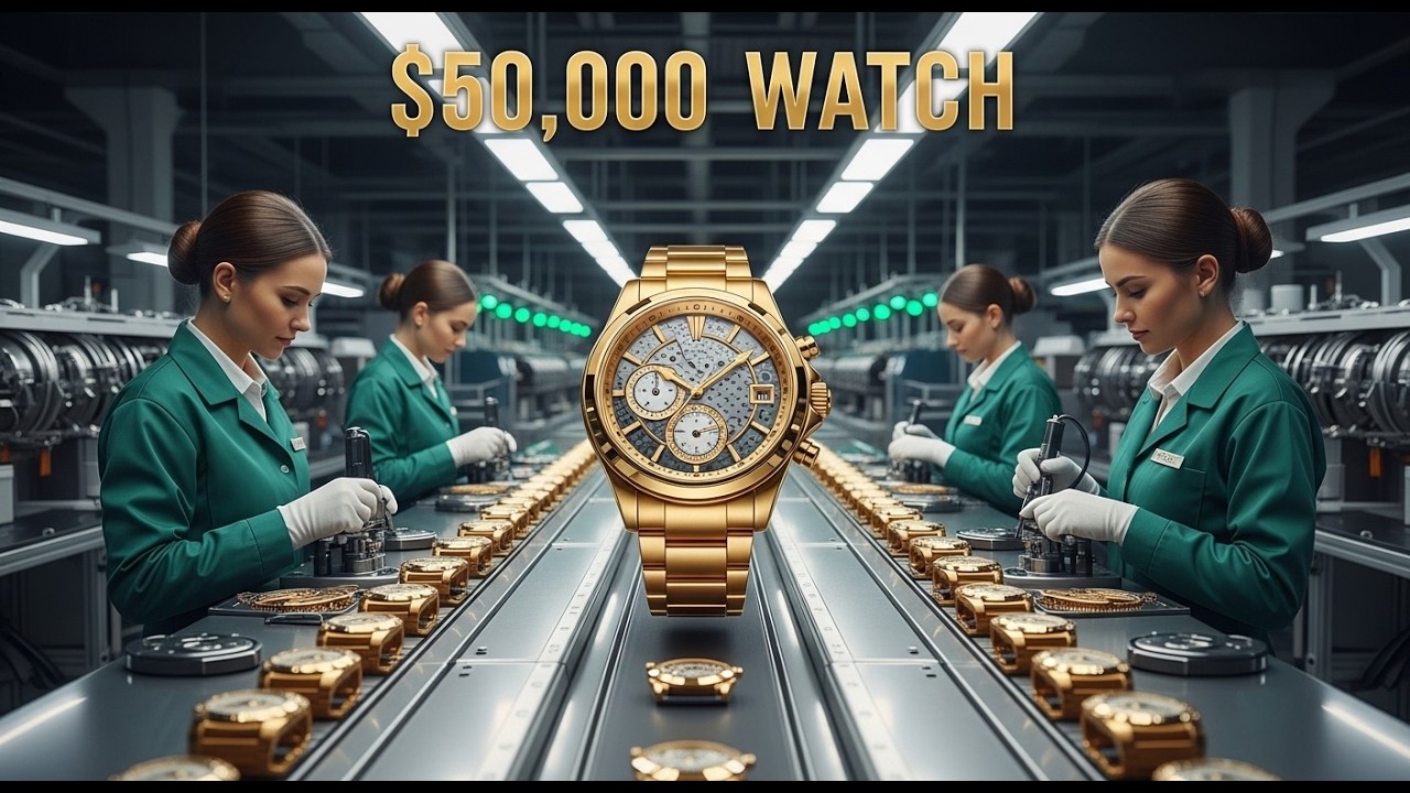 Swiss Watch Factory Tour | Luxury Watchmaking Process Explained - YouTube