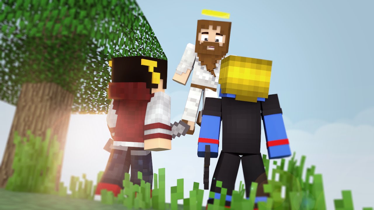 Minecraft: JESUS AJUDA - SKY WARS 100 PLAYERS ‹ AMENIC › - YouTube