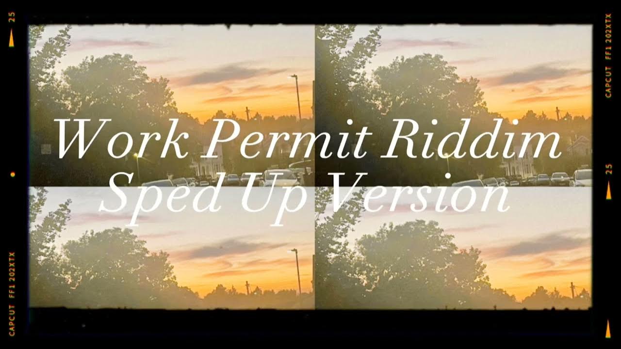 Work Permit Riddim Instrumental (Sped Up) - YouTube
