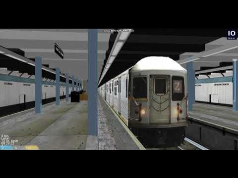 Openbve Silver R42 Z Train Arriving & Terminating at Arnett Street-Elizabeth - YouTube