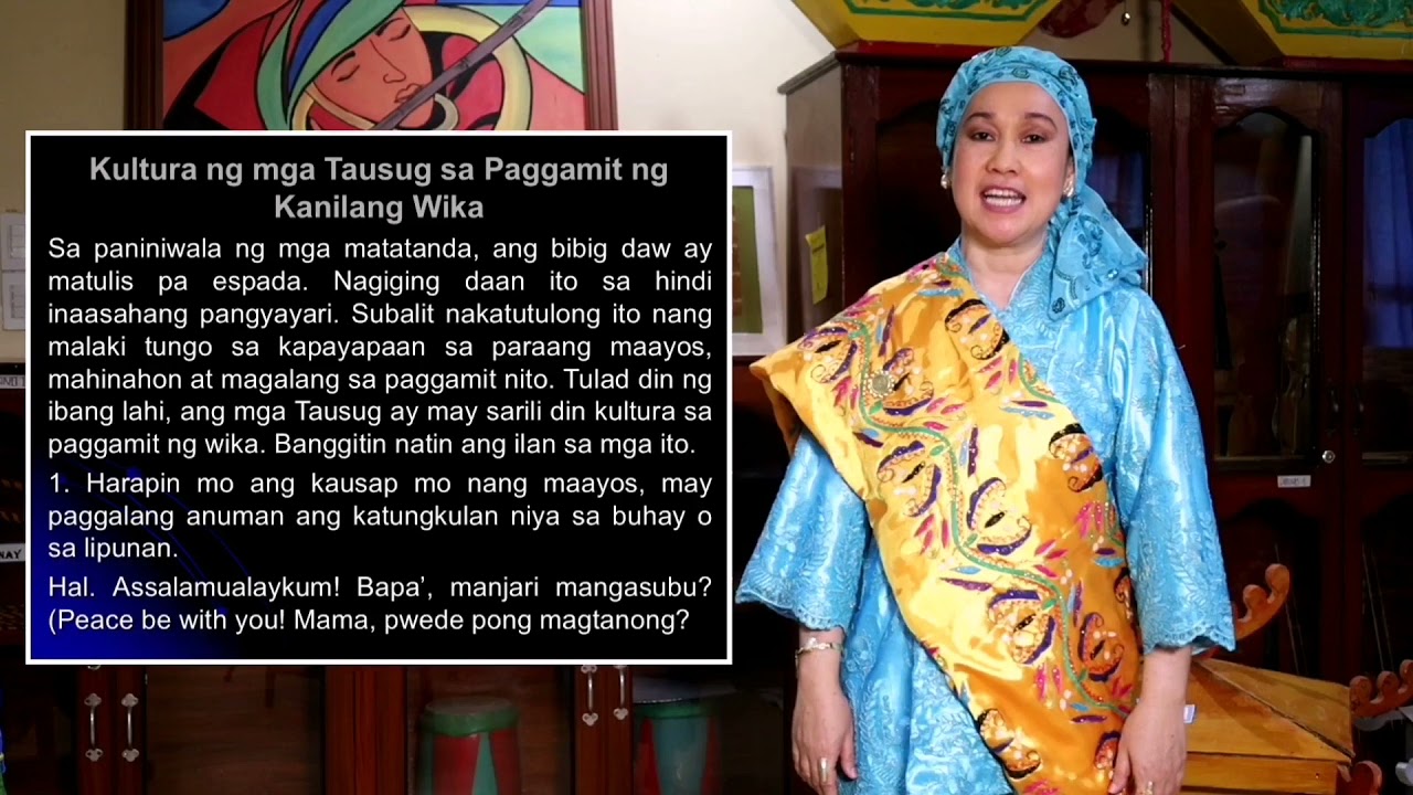 Katutubong Tausug - YouTube