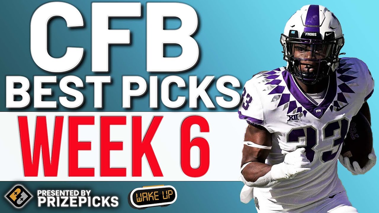 BEST Week 6 College Football Player Picks on PRIZEPICKS | CFB Pick'EM ...