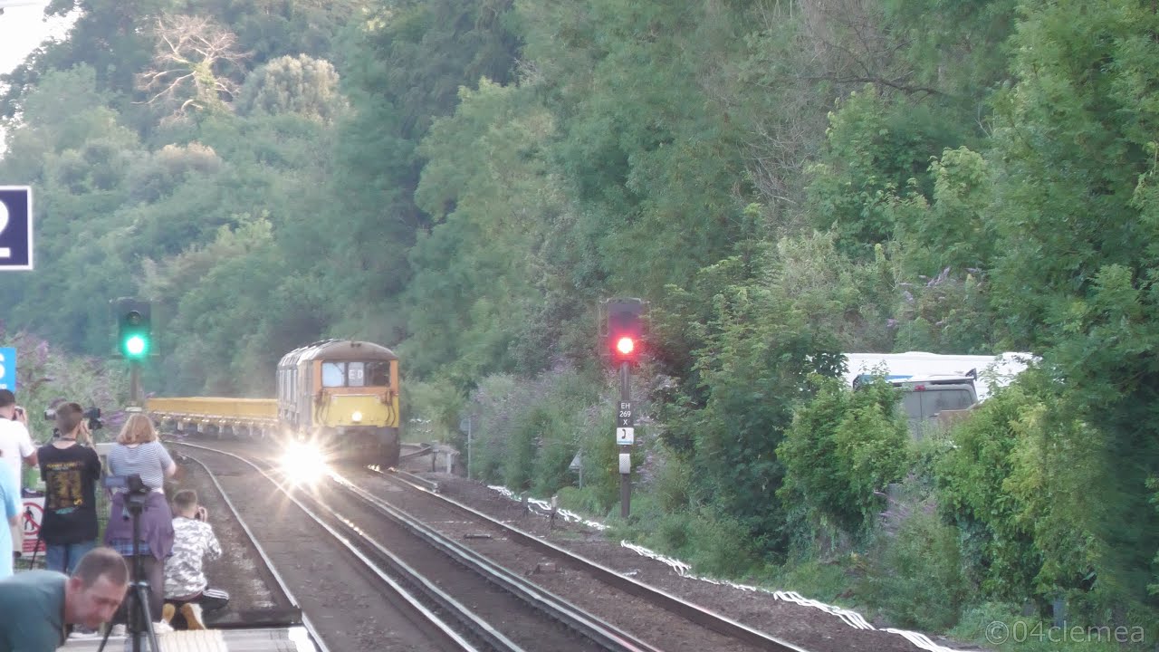 Sparks Fly On The Last Class 73 Hoo Junction Tripper - 73136 & 73119 ...