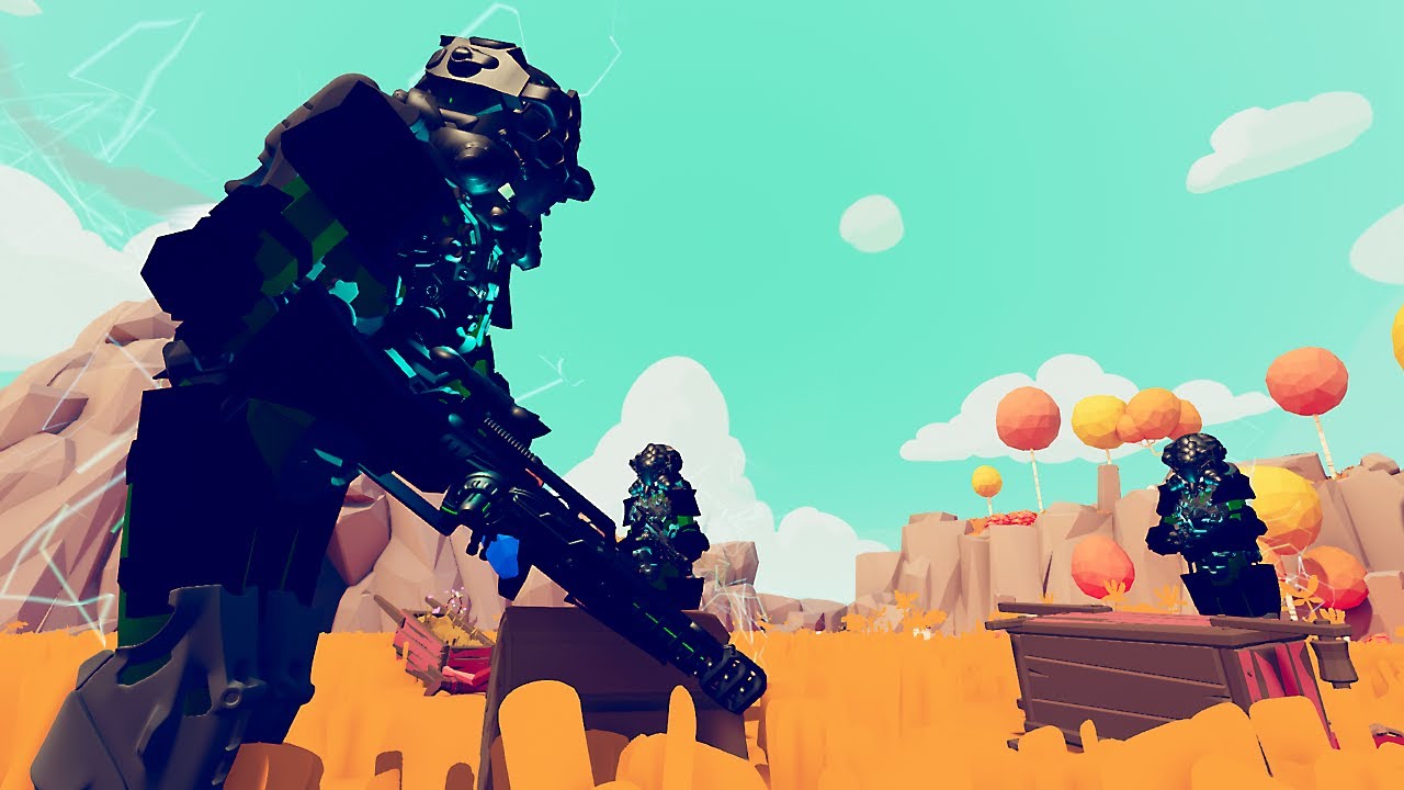 TABS | Laser Gun vs Unit - TABS MODS | Totally Accurate Battle ...