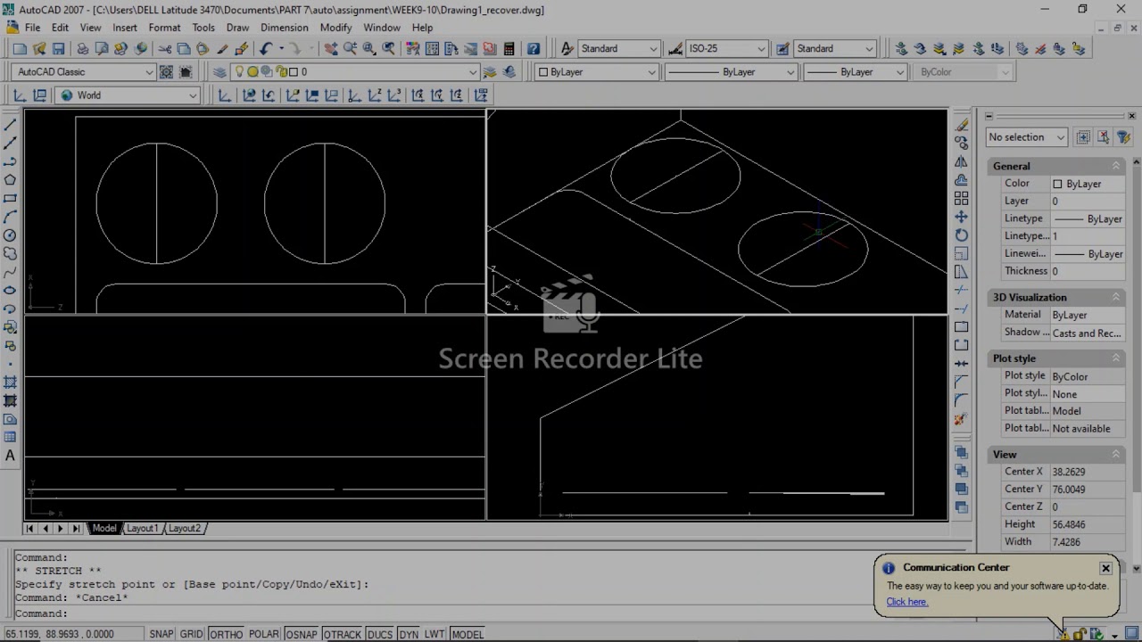 Automation Surveying (3D Autocad) - YouTube