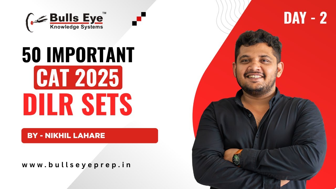 CAT 2025 DILR Set 2 | Must-Solve Practice Series | 50 Important Sets ...