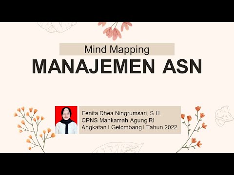 Mind Mapping - Manajemen ASN - YouTube