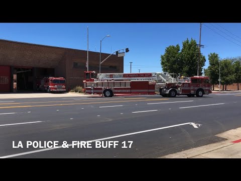 LAFD LIGHT FORCE 88 RESPONDING - YouTube