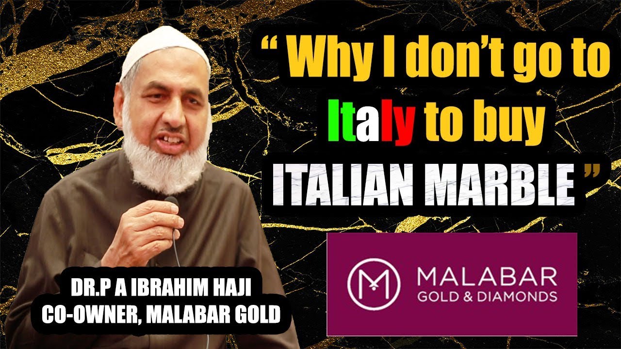 Malabar Gold Owner Buys Italian Marble - YouTube