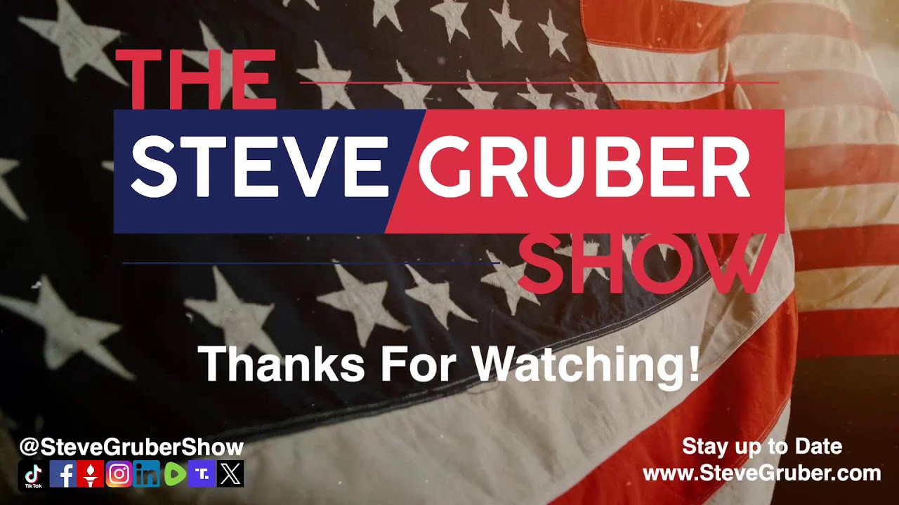 The Steve Gruber Show | LIVE From D.C. | Free Speech Friday | Call ...