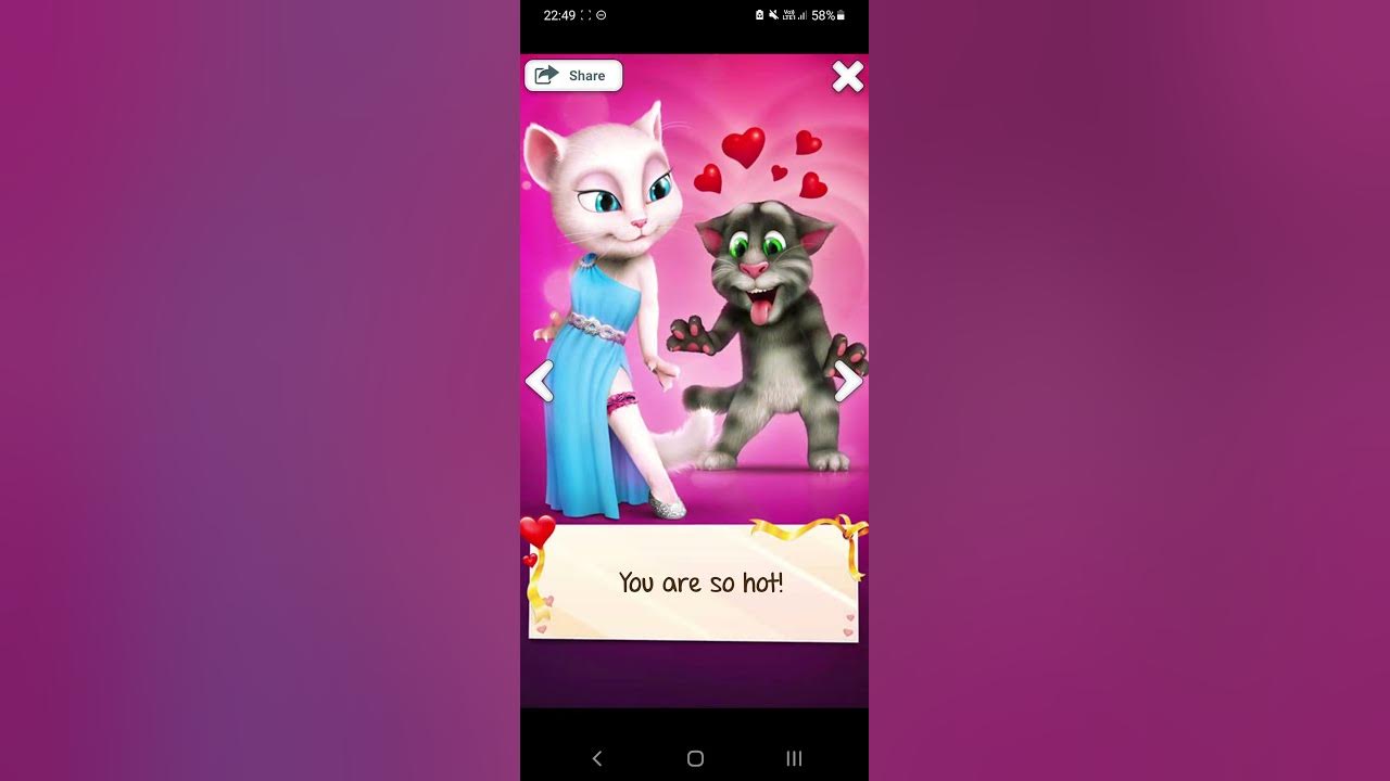 Talking Tom And Angela Kissing And Dating And Stuff Like That Youtube