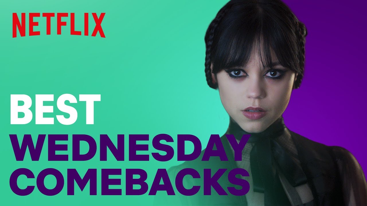 Wednesday's Best Comebacks | Netflix - YouTube