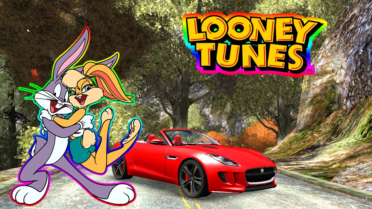 Looney Tunes Bugs Bunny & Lola Bunny And Colors Super Cars Nursery ...