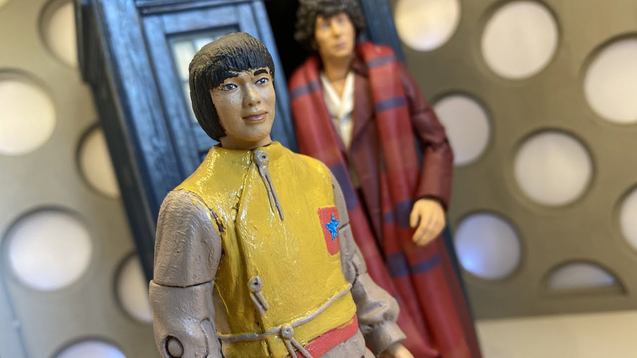 Doctor Who Custom Action Figure Review - Adric - YouTube