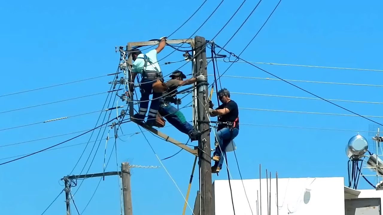ΔΕΔΔΗΕ εργασίες στο Δίκτυο,(Τέως ΔΕΗ). - YouTube