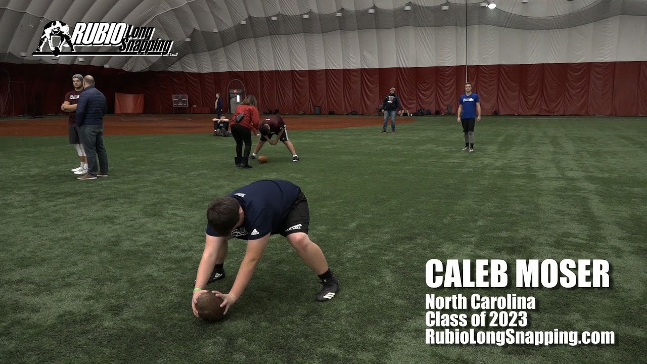 Caleb Moser - Long Snapper - YouTube