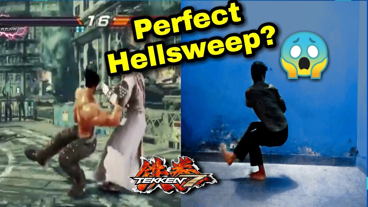 Kazuya Mishima hellsweep in real life| Without any modification| Real ...