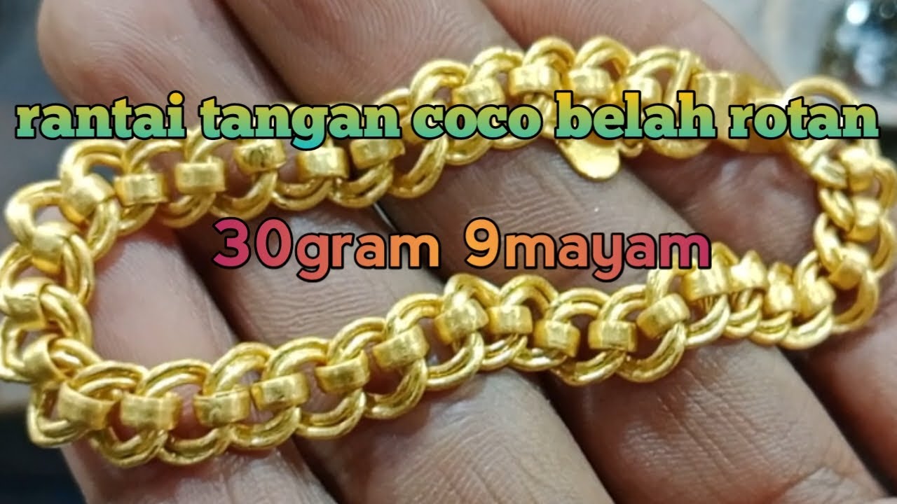 rantai tangan cantik, emas murni 99% 30 gram 9mayam, by toko mas setia ...