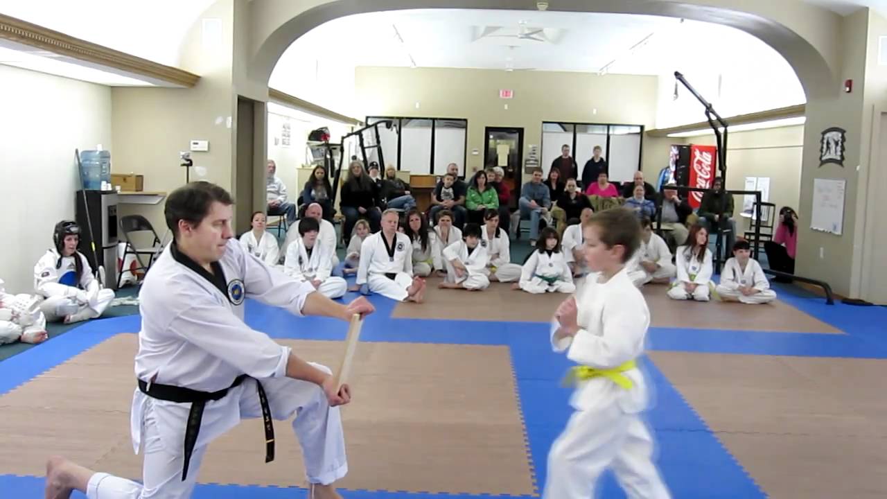 Dylan rear leg side kick - YouTube