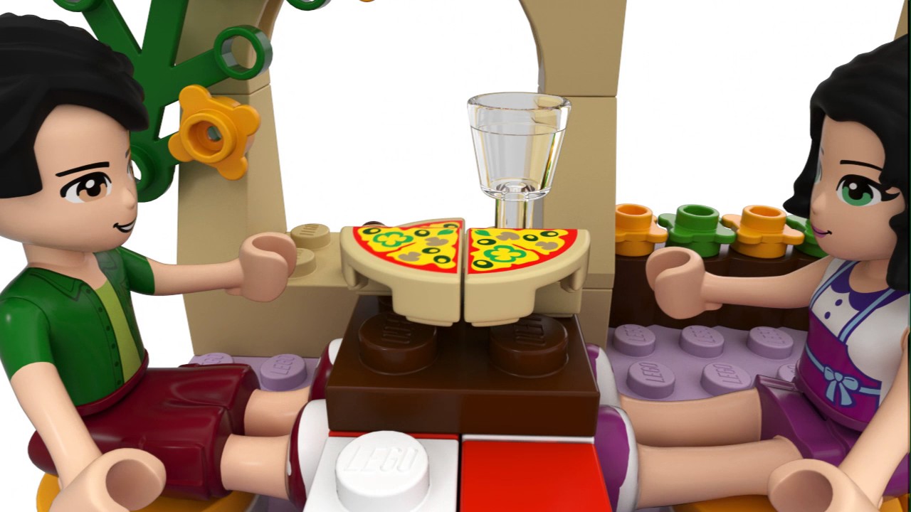 LEGO Friends - Pizzeria w Heartlake 41311 - YouTube