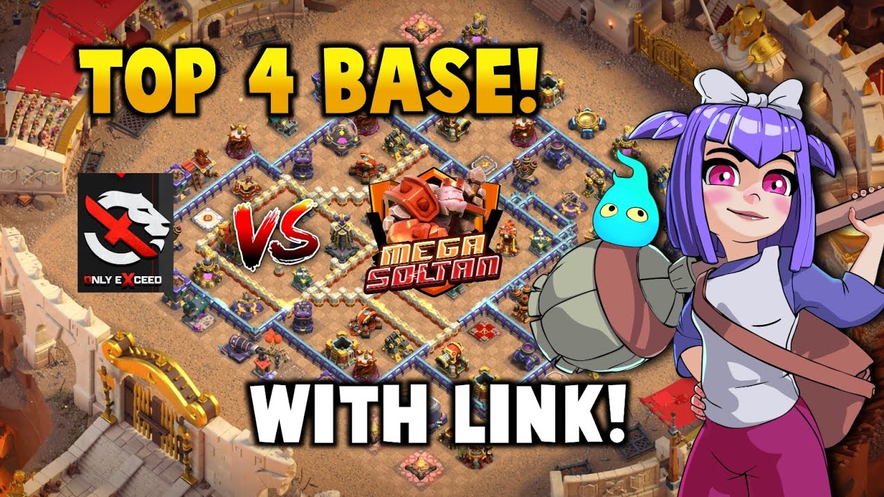 Top 4 Th16 War Base With Link | Only Exceed vs Mega Soltan Bases ...