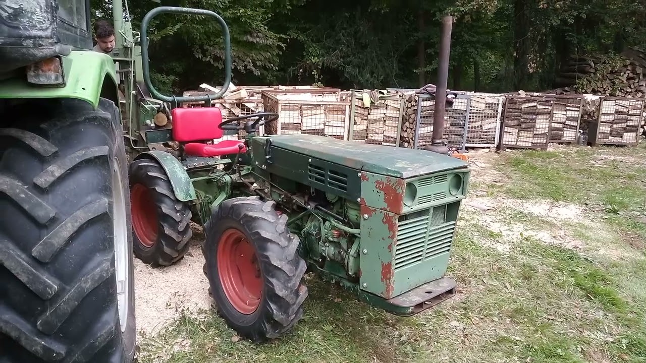 Holz Spalten mit Holder A30 und Rau Holzspalter - YouTube