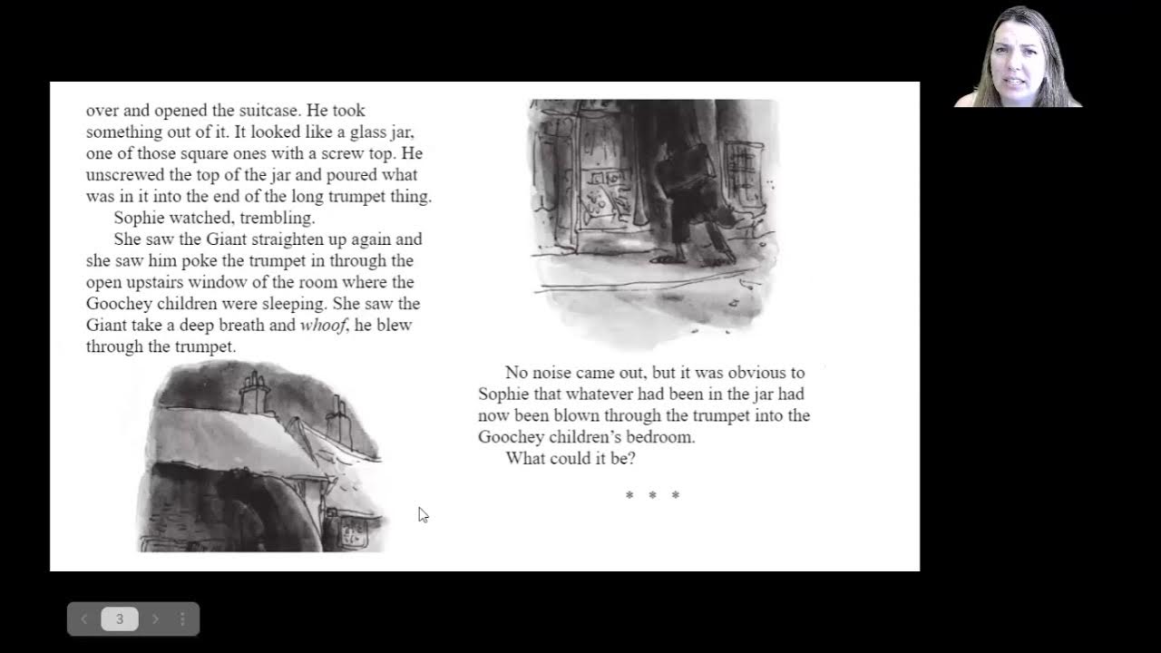 "The BFG" Chapter 2 Read Aloud with Text - YouTube