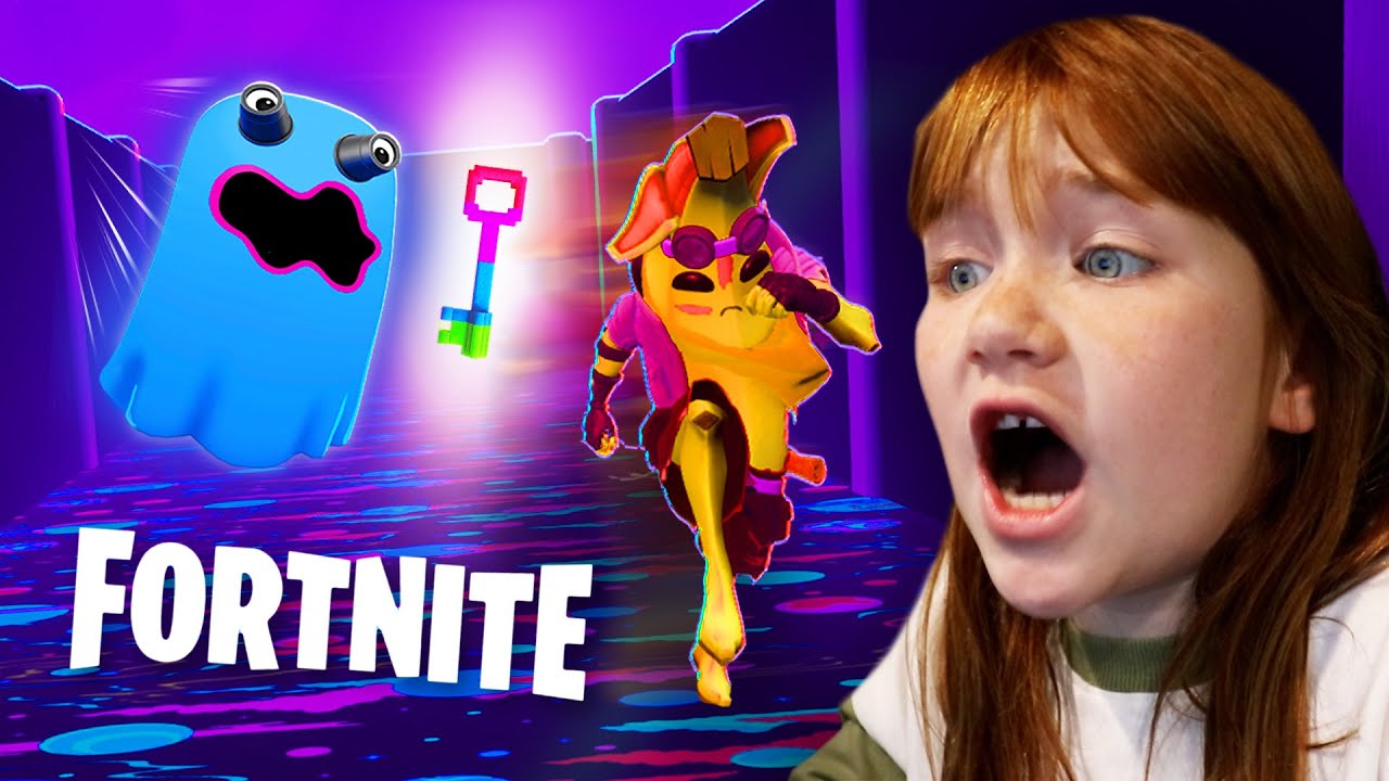 RAiNBOW GHOST RUN FORTNiTE TRAiLER!! New Official UEFN Game! Adley ...