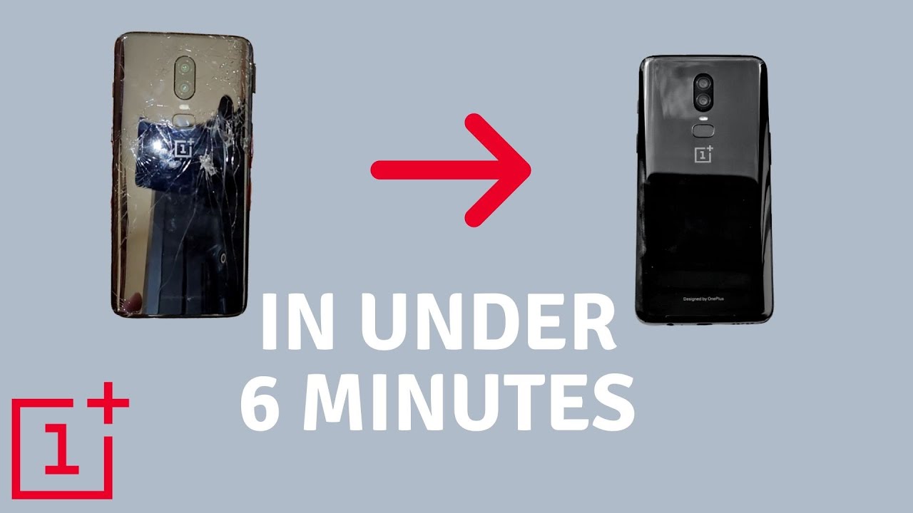 How to change back cover one plus 6, easy way - YouTube