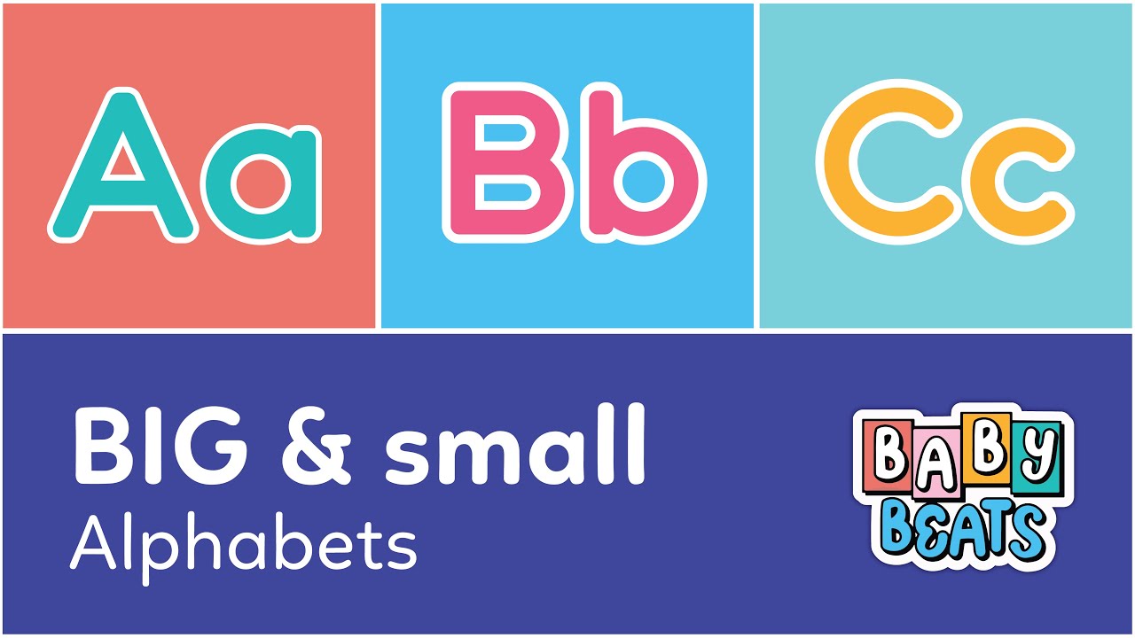 Learning Big & Small Alphabets, Write Capital and small letters - YouTube
