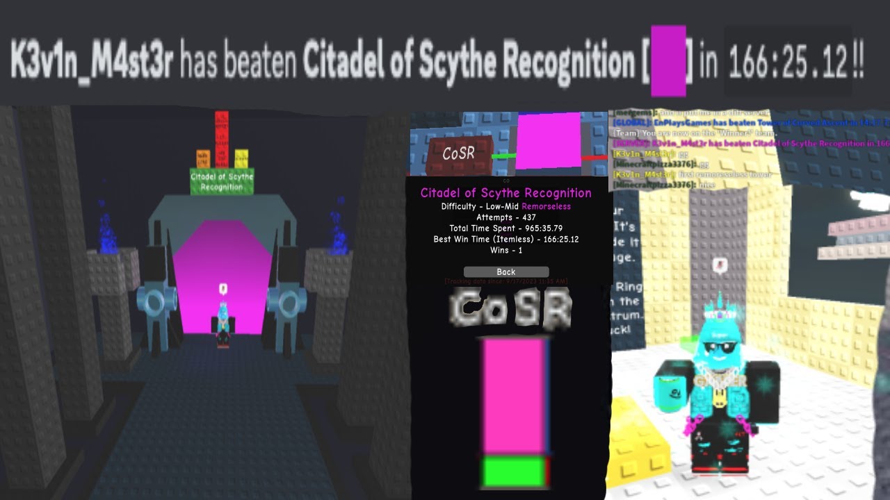 Citadel of Scythe Recognition (CoSR) [FIRST REMORSELESS TOWER] - YouTube