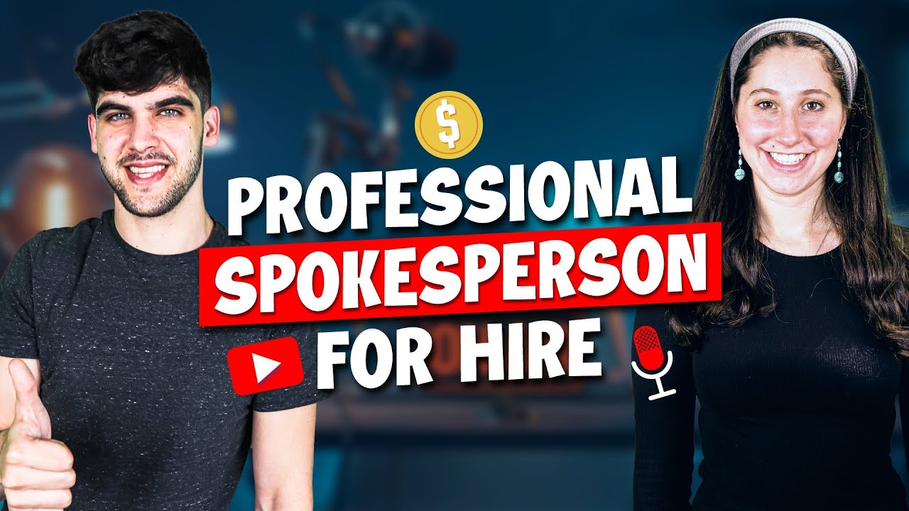 Professional Spokesperson Service: That's What We Offer & We Are For ...
