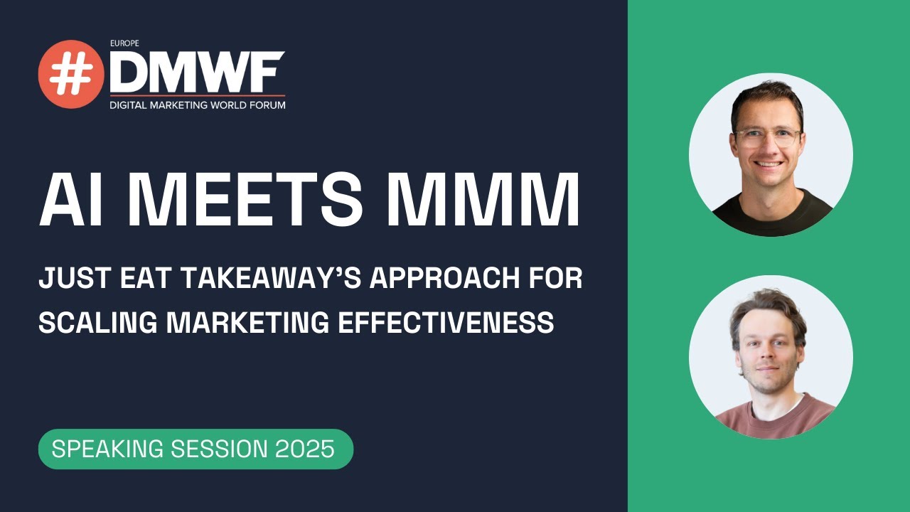How AI Transforms Modern MMM | Just Eat Takeaway x Objective Platform ...