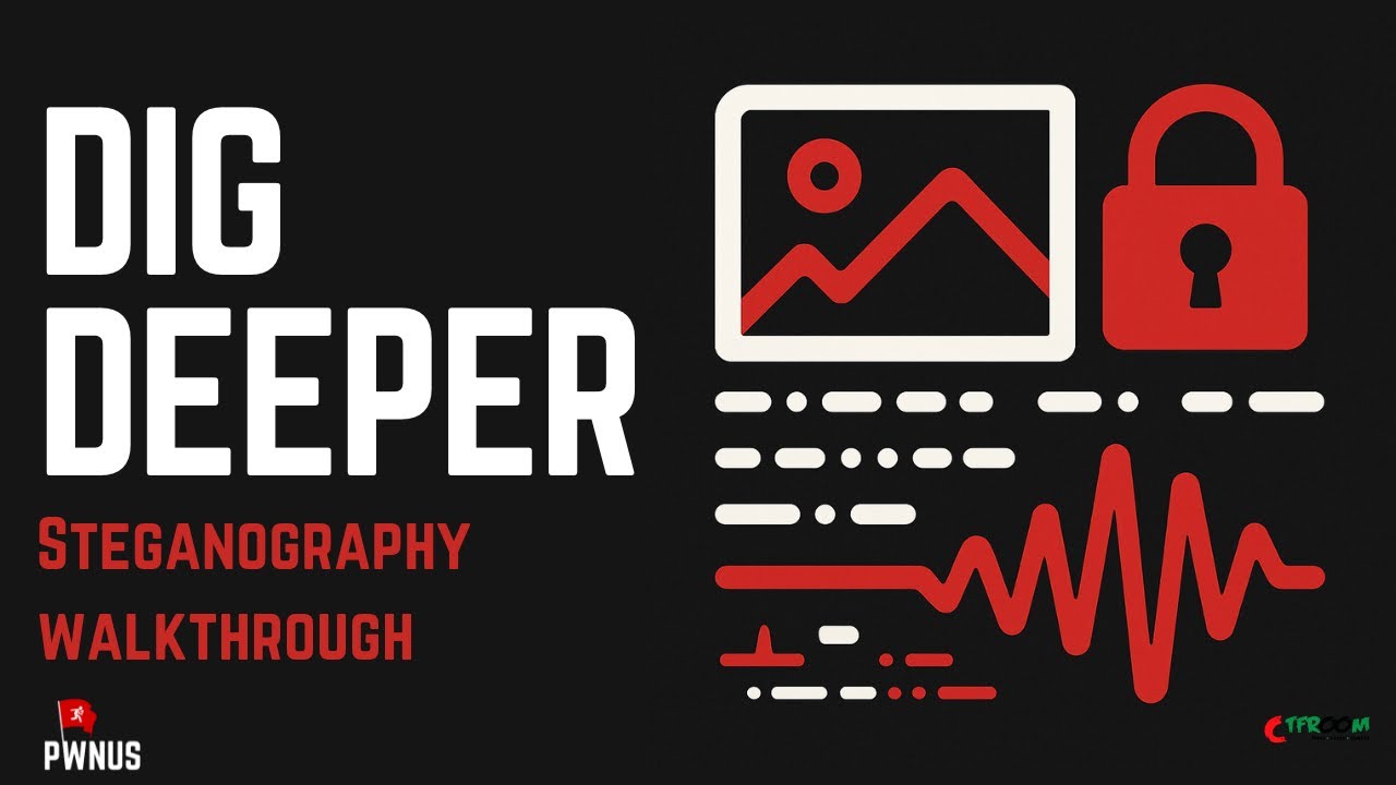 DIG DEEPER – Audio Steganography CTF Challenge - YouTube