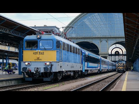 ADRIA-InterCity (IC 1204) indul a Keletiből | Budapest-Keleti [4K] - YouTube