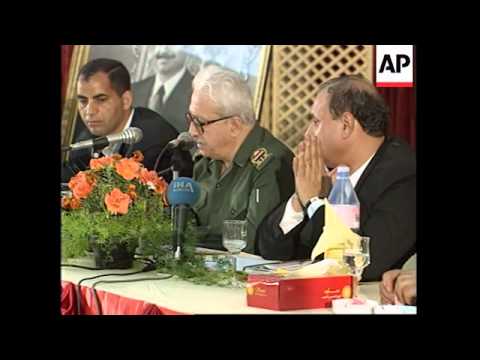 IRAQ: TARIQ AZIZ SPEAKS AT STUDENT CONFERENCE - YouTube