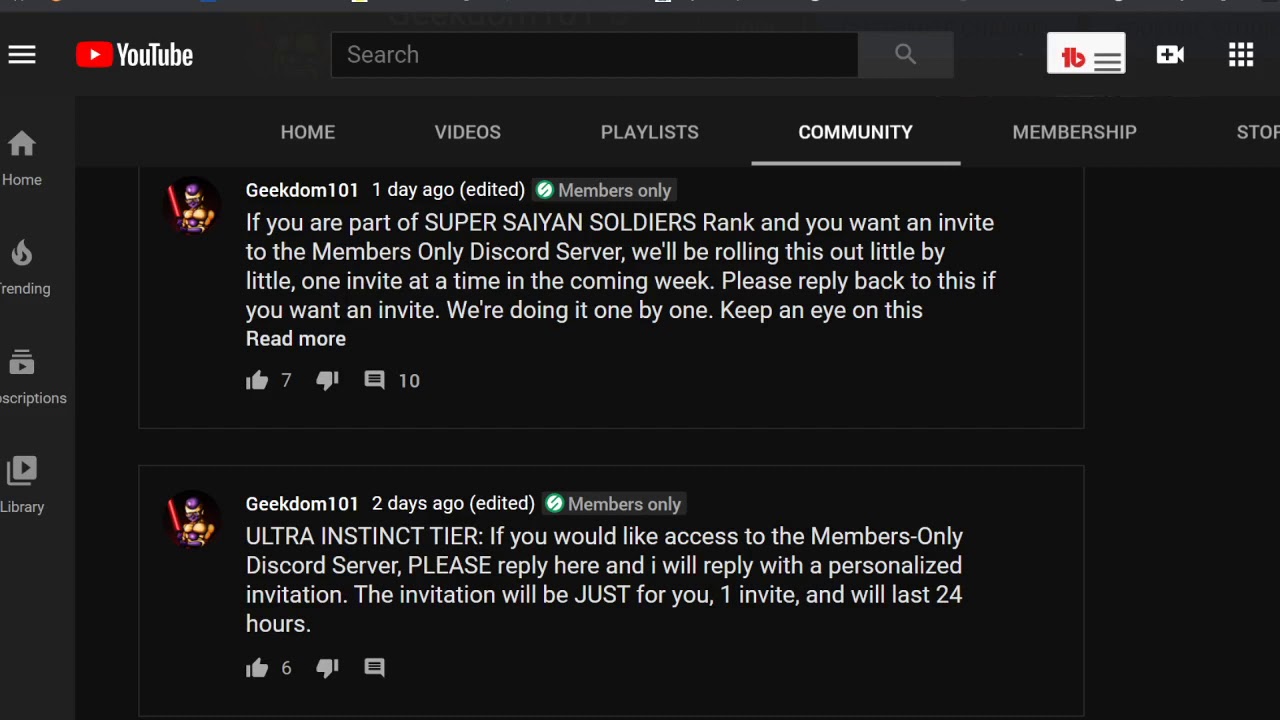 How to access the Geekdom101 Discord - MEMBERS-ONLY VIDEO - YouTube