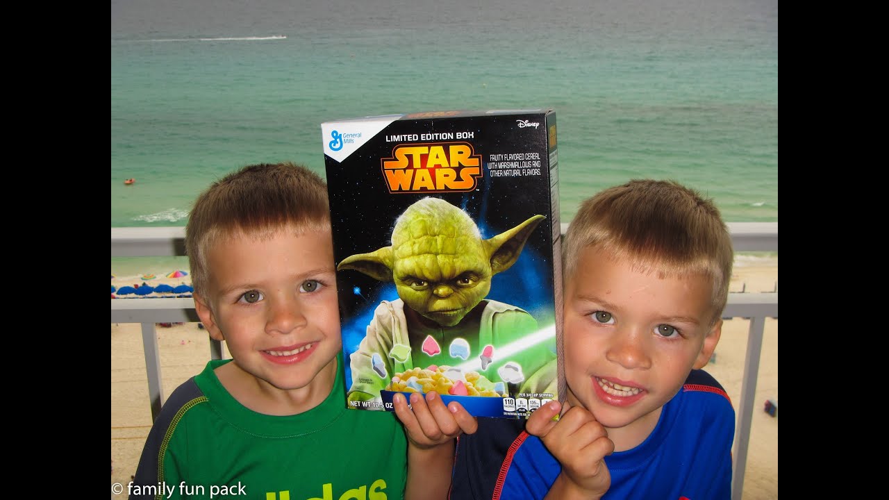 Star Wars Limited Edition Cereal & Florida Beach - YouTube